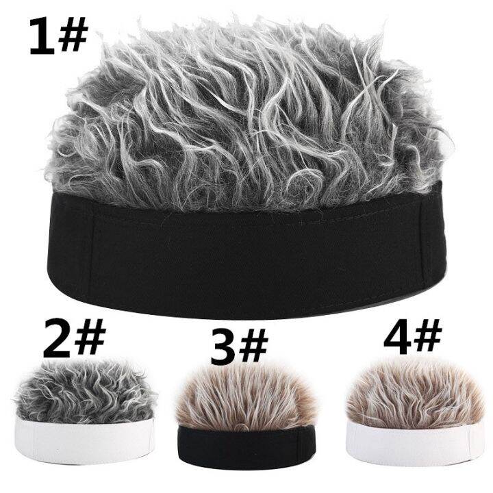 SHEEP(Spot multicolor) Explosive wig hat vibrato net red wig hat hip ...