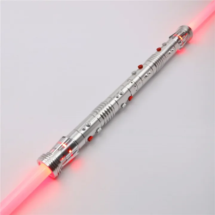 Neo Pixel Darth Maul Smooth Swing คู่ Lightsaber 2ชิ้น + ใบมีด Saber ...