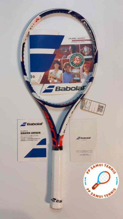 [ผ่อน0%+ส่วนลด] ไม้เทนนิส tennis racket Babolat Pure Aero Roland Garros ...