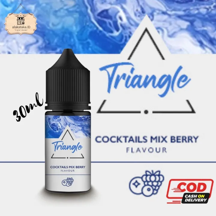 LIQUID 30ML dari TRIANGLE rasa MIX BERRY,GRAPE,MANGO,STRAWBERRY Liquids ...