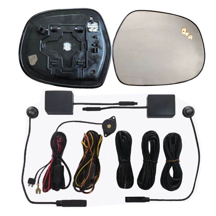 Car Alarm Autostart System Radar Detecting Blind Spot Mirror BSD BSM ...
