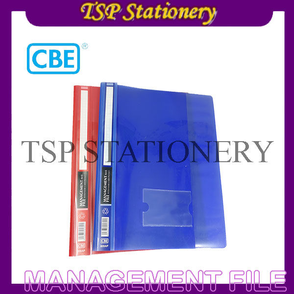 ORIGINAL CBE A4 SZIE MANAGEMENT FILE WITH A FULL POCKET 809AP / PVC ...