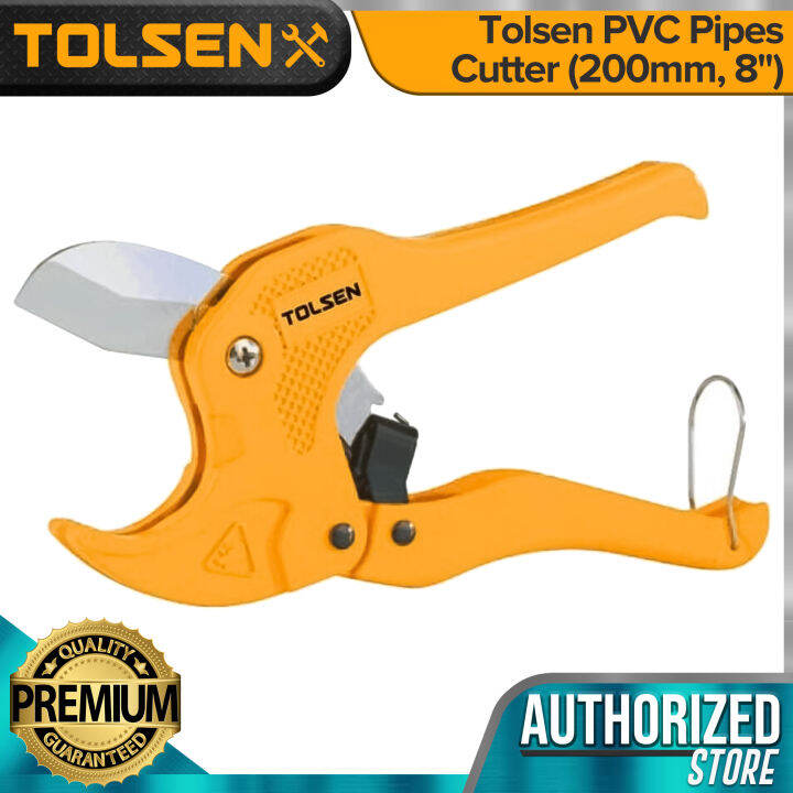 Tolsen PVC Pipes Cutter (200mm, 8") Aluminium Body 33100 | Lazada PH