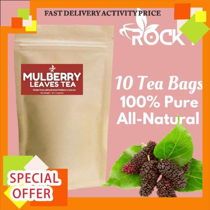 【mga Bagay Na May Pagkain】 Mulberry Leaves Tea10 Tea Bags100 Organic Lazada Ph