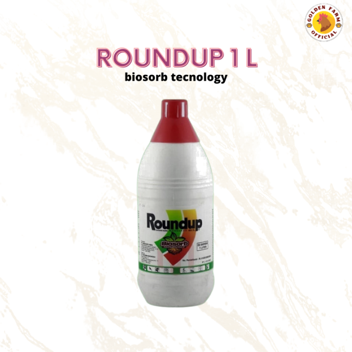 Roundup 1liter -Selektif Racun Obat Hama Gulma Rumput Herbisida ...