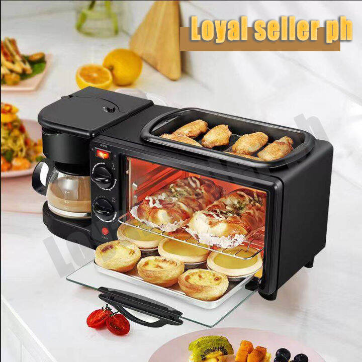 Sambahayan 3 Sa 1 Almusal Machine Bread Machine Toaster Electric Oven ...