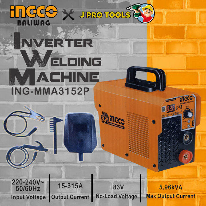 INGCO Inverter Welding Machine (ING-MMA3152P) | Lazada PH