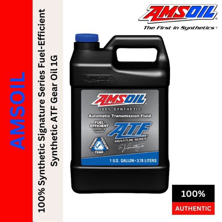 (𝐌𝐀𝐃𝐄 𝐈𝐍 𝐔𝐒𝐀) AS-6-ATL-1G Amsoil 100% Synthetic Signature Series Fuel ...