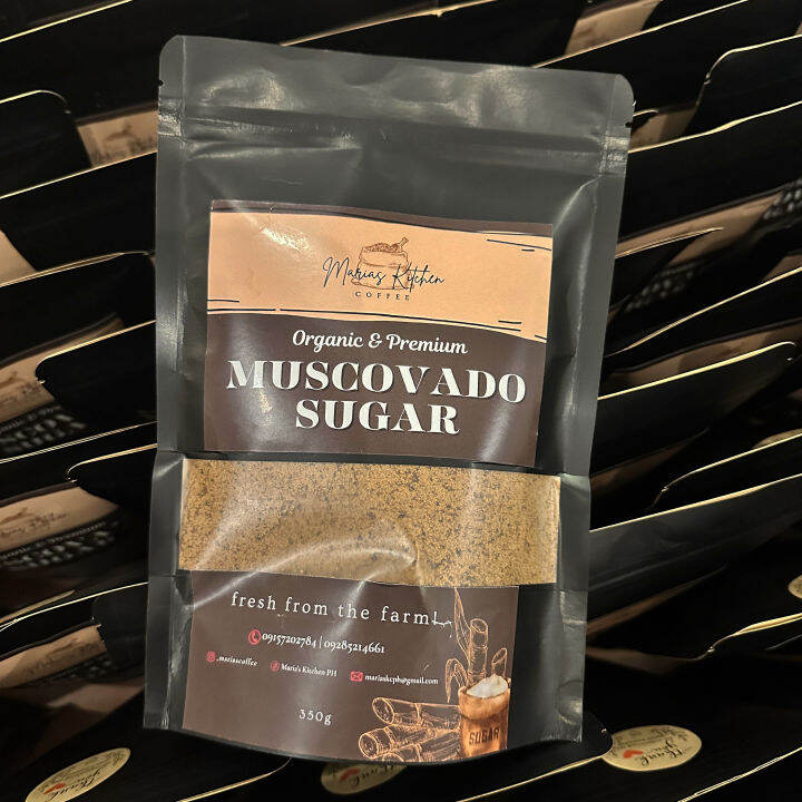 ORGANIC AND PREMIUM MUSCOVADO SUGAR 350G | Lazada PH