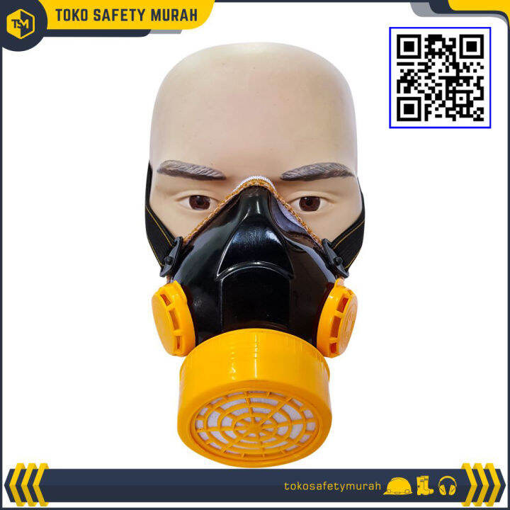 Masker Obat Single GOSAVE NP 305 Asap Debu Kimia Chemical Respirator ...