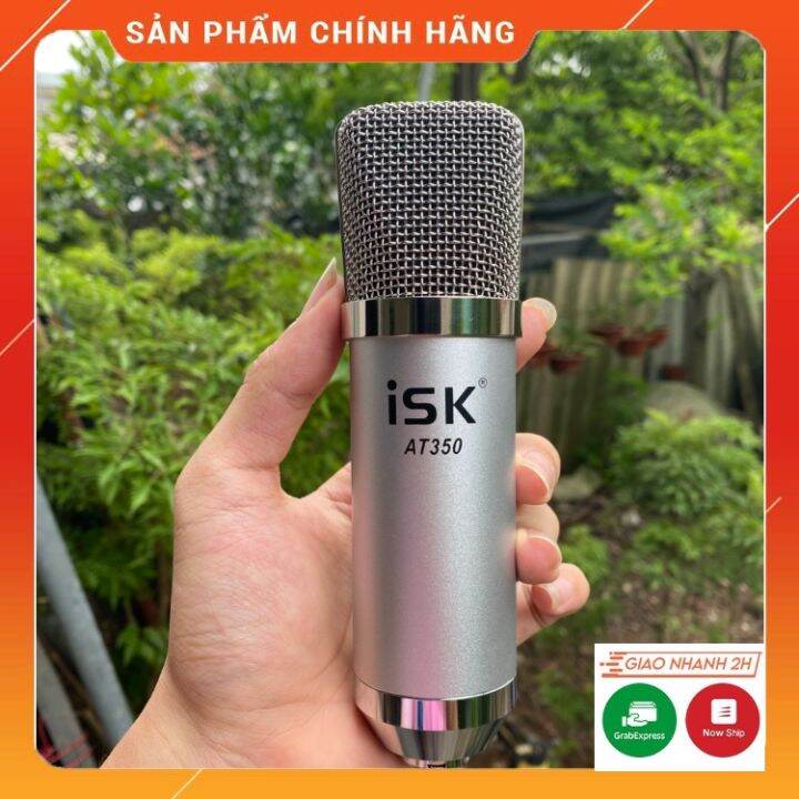 Mic Thu Âm ISK AT350. Thiết Kế Trẻ Trung, Năng Động, Lọc Âm Tốt, Phù Hợp Mọi Loại Sound Card H9 ...