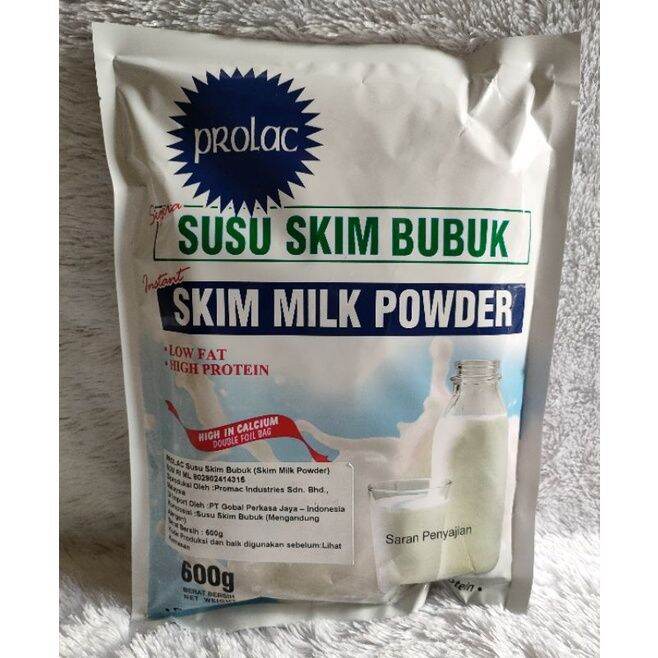 Prolac Susu Skim Bubuk Malaysia 600 gr | Lazada Indonesia