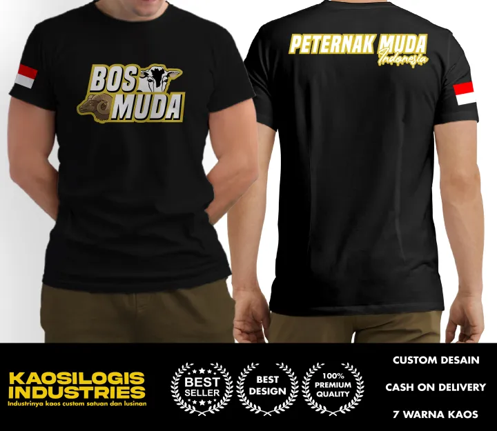 Kaos Baju Bos Muda Peternak Muda Indonesia - Kaosilogis | Lazada Indonesia Kaos Baju Bos Muda Peternak Muda Indonesia - Kaosilogis | Lazada Indonesia