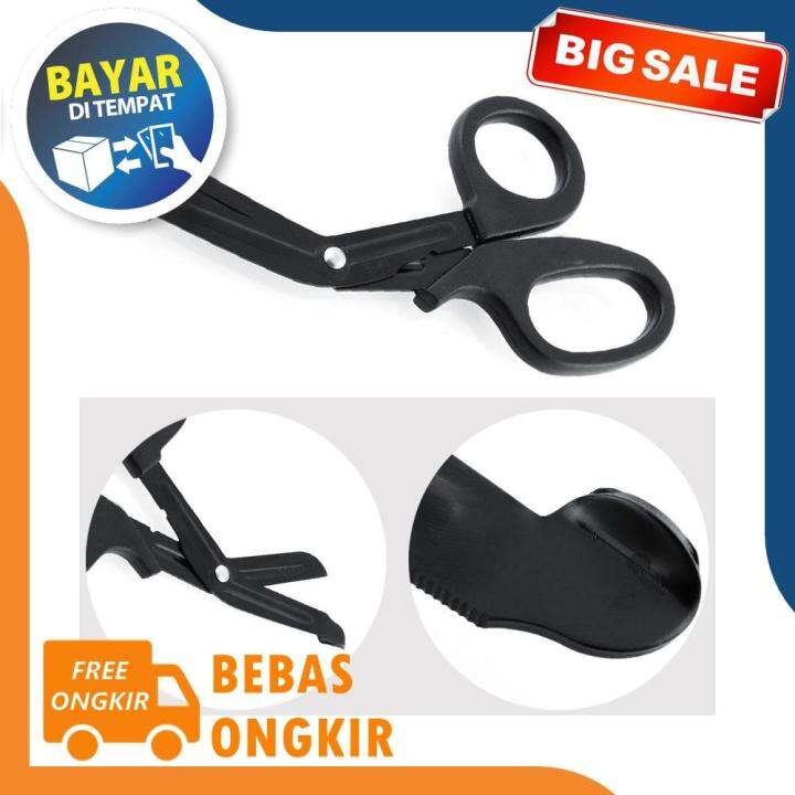 Gunting Medis Medikal Bergerigi Tajam Multifungsi Kemping Camping ...