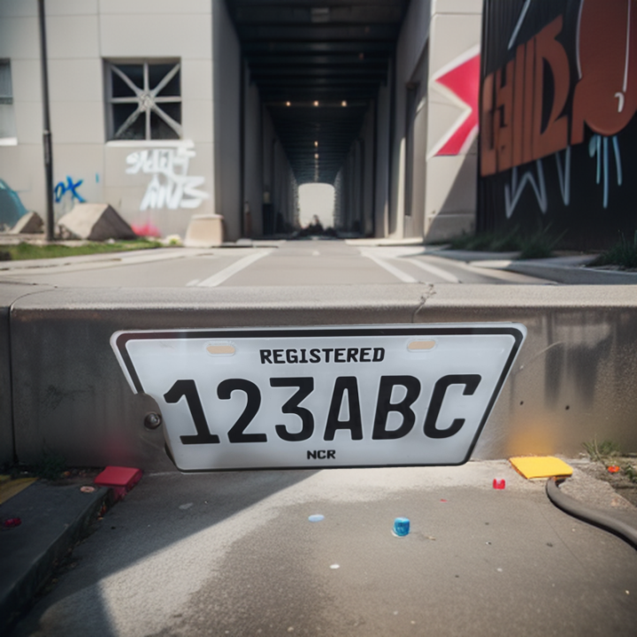 Temporary Motorcycle Plate Number (LTO Standard) Acrylic | Lazada PH