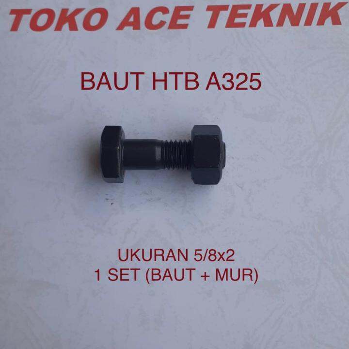 Baut Mur Htb A325 Ukuran 5 8 X 2 Kunci 27 Lazada Indonesia
