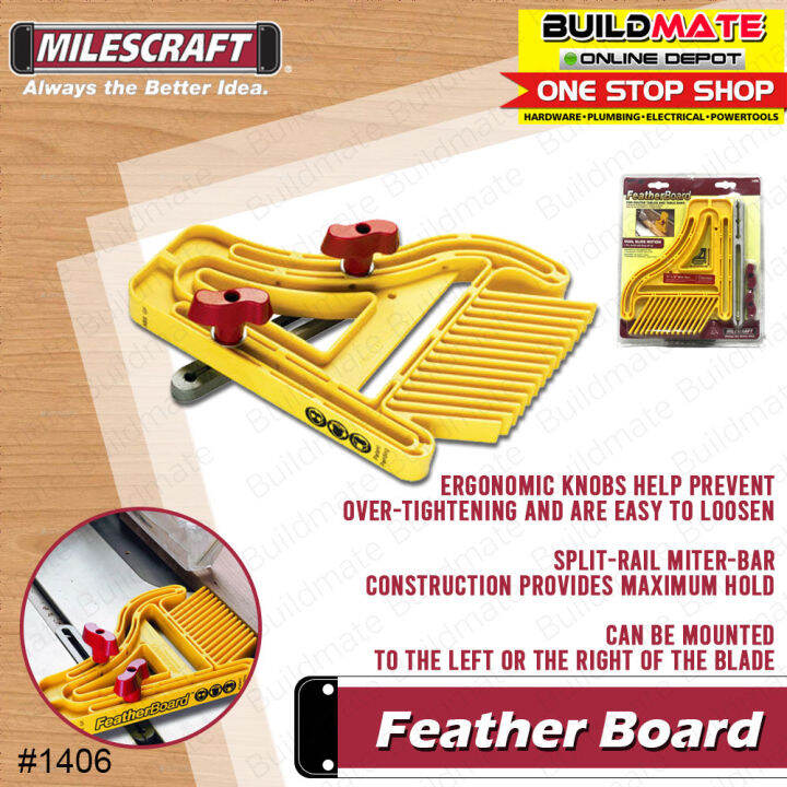 MILESCRAFT Feather Board #1406 •BUILDMATE• | Lazada PH
