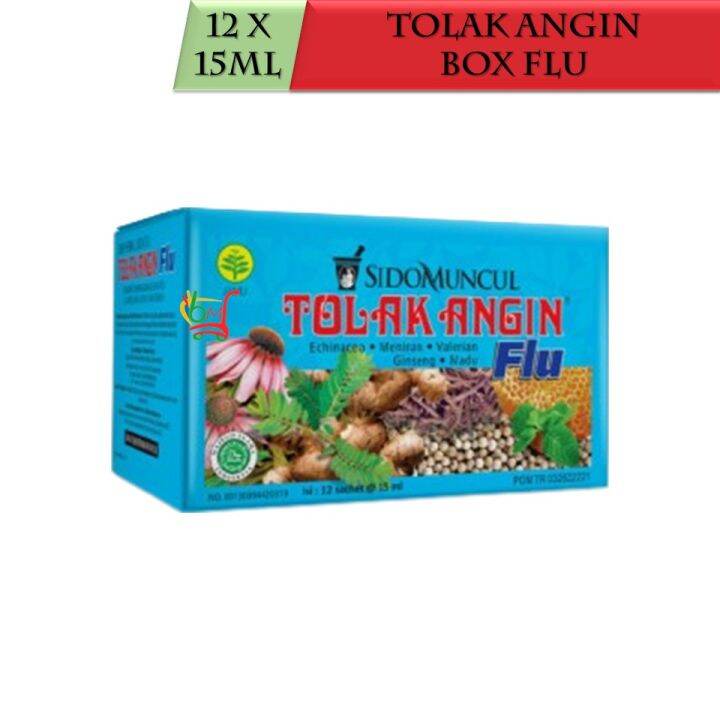 Tolak Angin Cair Flu Herbal Plus Madu Box 12 Sachet | Lazada Indonesia