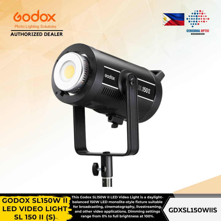 GODOX SL150W II LED VIDEO LIGHT SL 150 II - Camera video light ...