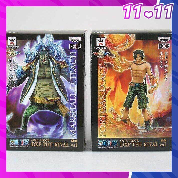 One Piece Duel on Banaro Island Portgas D. Ace vs Blackbeard Marshall D ...