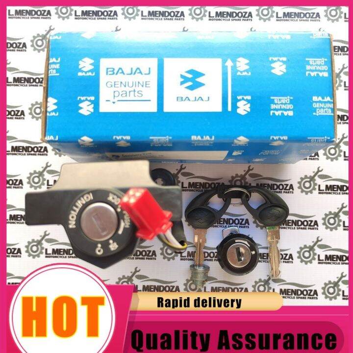 CT 100 B CT 125 Lock Set / Ignition Switch lock Key Set Genuine ...