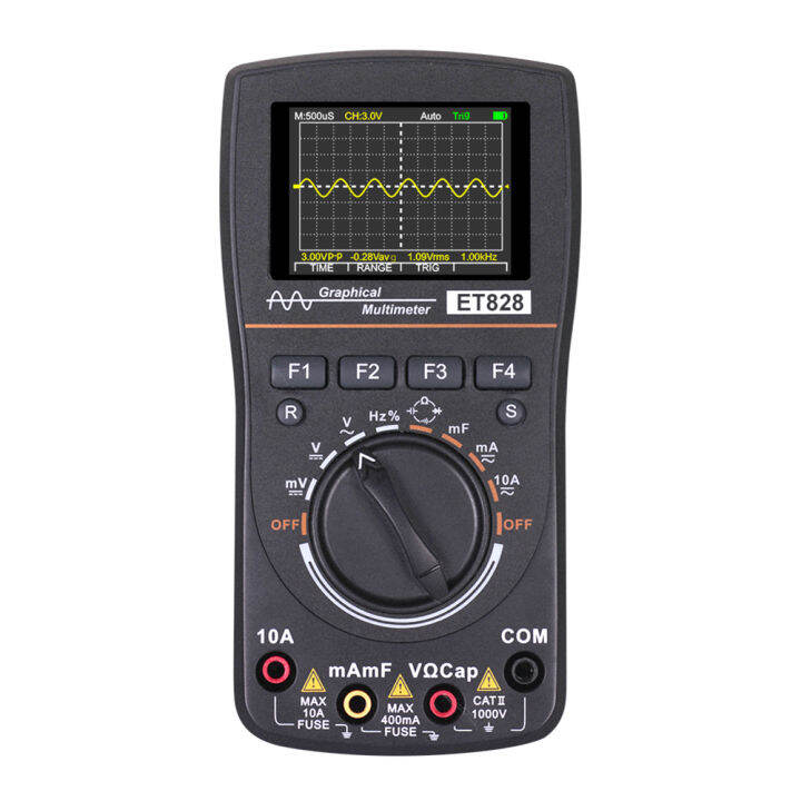 🚚Arrive in 3 days🚚ET828 2 in 1 Oscilloscope Multimeter Digital 1MHz 2 ...