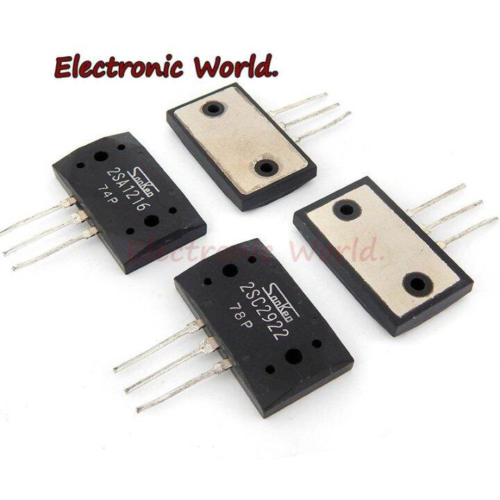 1Pair Original Sanken Transistor 2SC2922 2SA1216 Power Transistors MT ...