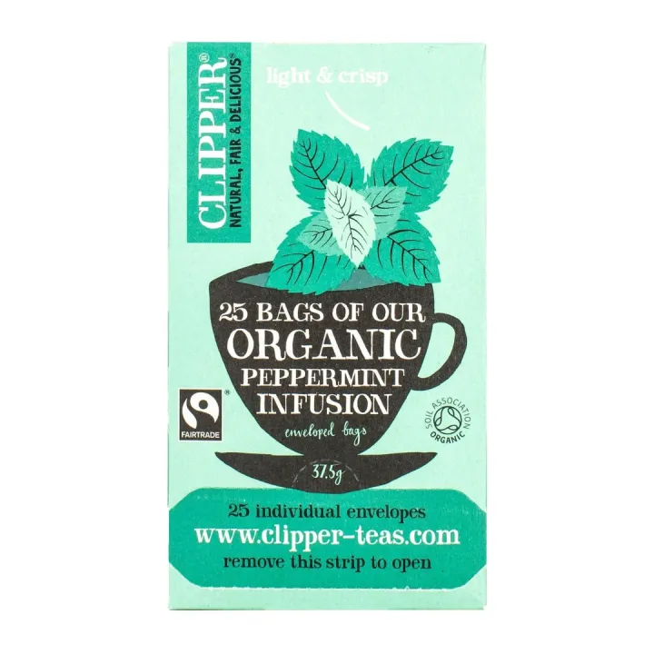 Clipper Peppermint Tea 25 Bags (40G) | Lazada PH