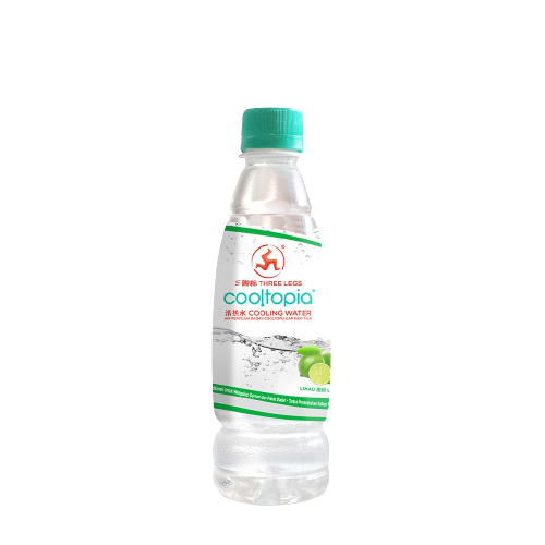 3 Kaki Cool Topia Cooling Rhino Air Badak Cap Badak Lime 320ml | Lazada