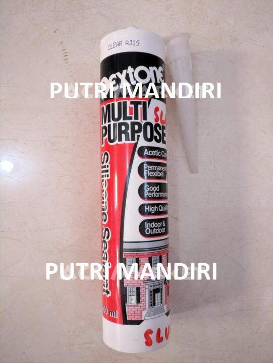 Lem Silen Dextone 300 Ml Sealant Silicon Kaca Keramik Besi Karet Glass ...