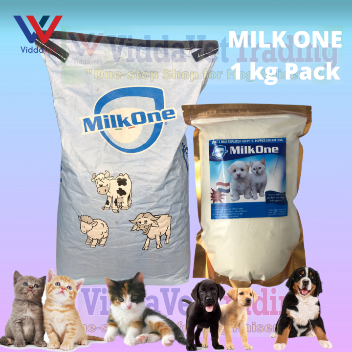 One kilo MILK ONE Goat's Milk Replacer for pets puppies puppy cats dogs ...