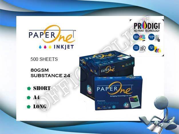 PaperOne 80gsm Copy Paper Short / a4 / Long | Lazada PH