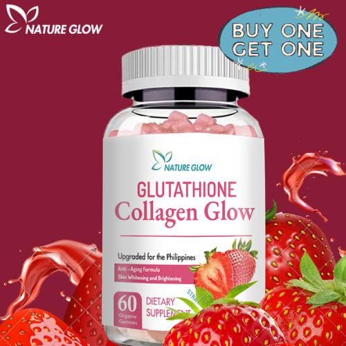 Nature Glow Glutathione Gummies Anti-Aging Whitening Skin Brightening ...