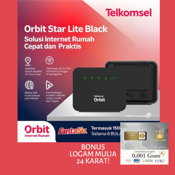 Modem Mifi Telkomsel Orbit Pro HKM281 4G CPE Router Wifi 2.4GHz 5GHz ...