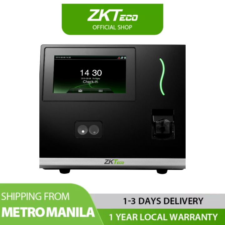 ZKTeco G3 Plus Anti-Glare Face & Fingerprint Time Attendance & Access ...
