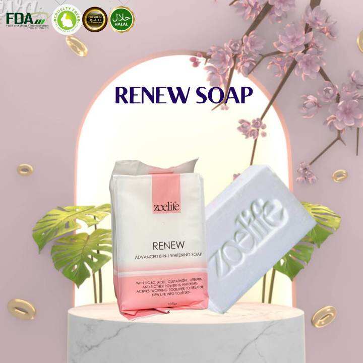 Renew 8in1 Whitening Soap w/ Gluthathione, Kojic and Arbutine | Lazada PH