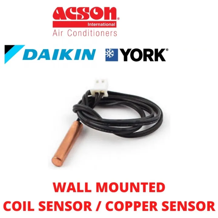 DAIKIN / ACSON / YORK ORIGINAL WALL MOUNTED COIL SENSOR / COPPER SENSOR ...