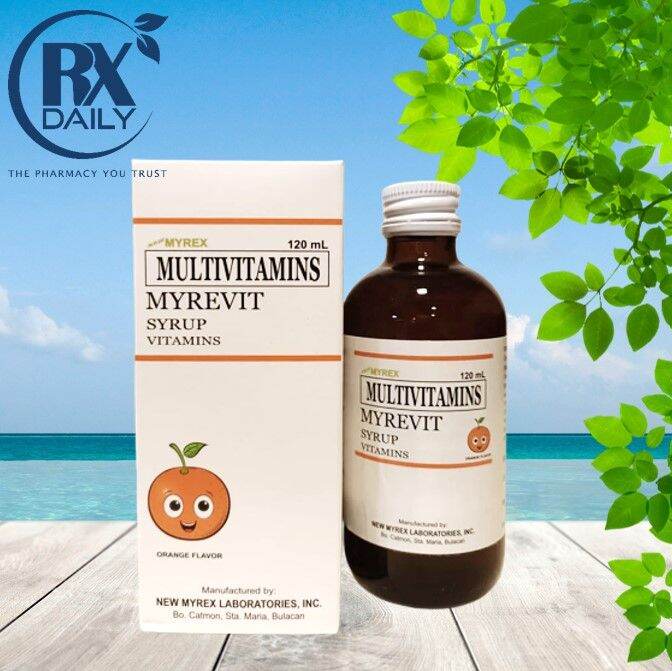 Multivitamins Myrevit Syrup 120ml | Lazada PH