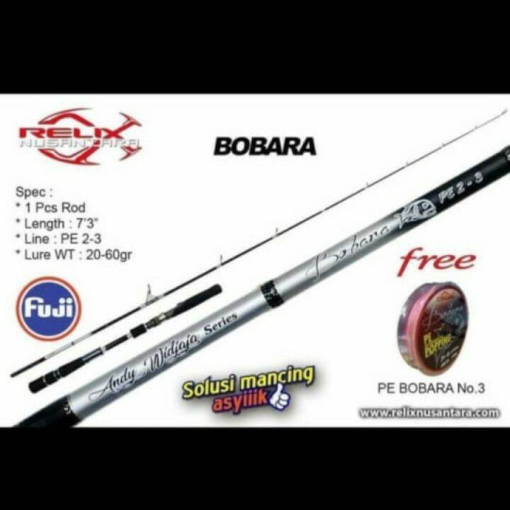 Joran Relix Nusantara Bobara Andy Wijaya Series PE 2-3 | Lazada Indonesia