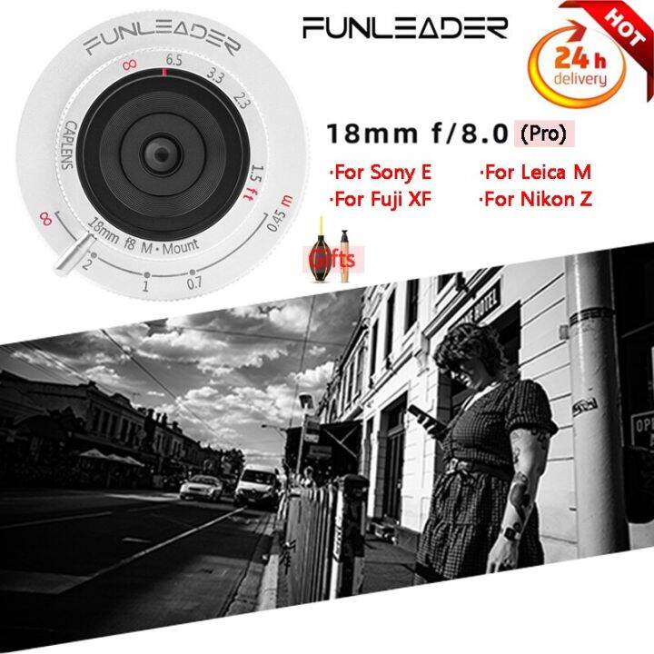 Funleader 18mm F8 0 Pro Full Frame Camera Lens For Leica M Sony E Fuji
