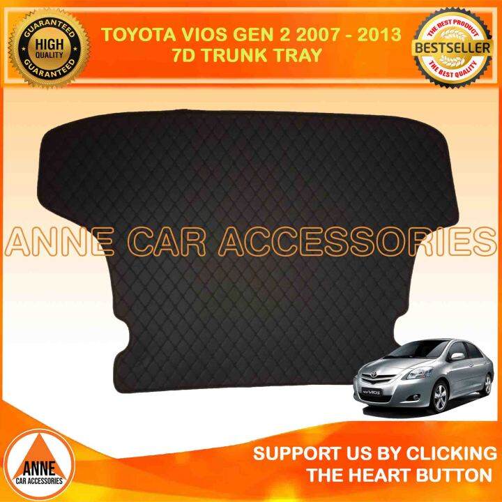 Car Trunk Tray ROHS 7D for Toyota Vios GEN 2 / 3 / 4 / 2007 - 2013 / ...