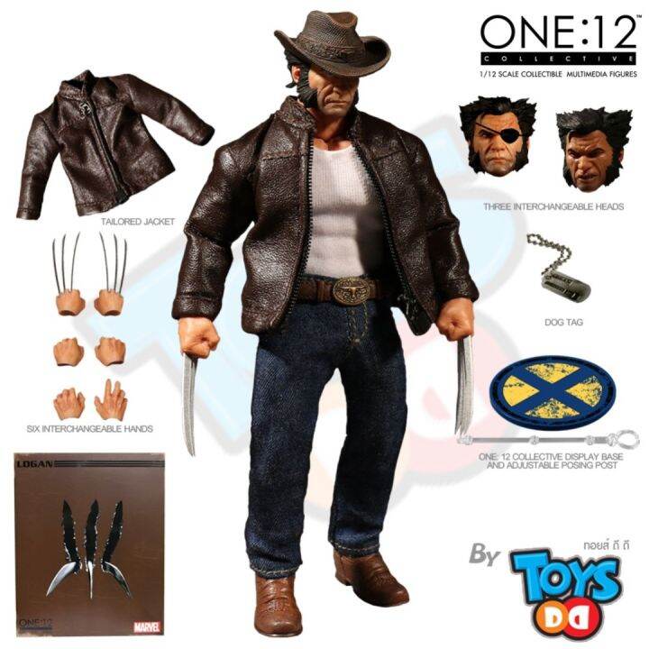 Mezco One:12 Collective Marvel Logan | Lazada.co.th