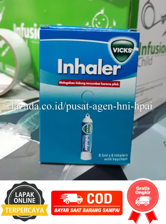 VICKS INHALER - OBAT PILEK FLU - HIDUNG TERSUMBAT | Lazada Indonesia