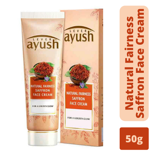 LEVER AYUSH Natural Fairness Saffron Face Cream 50g u | Lazada