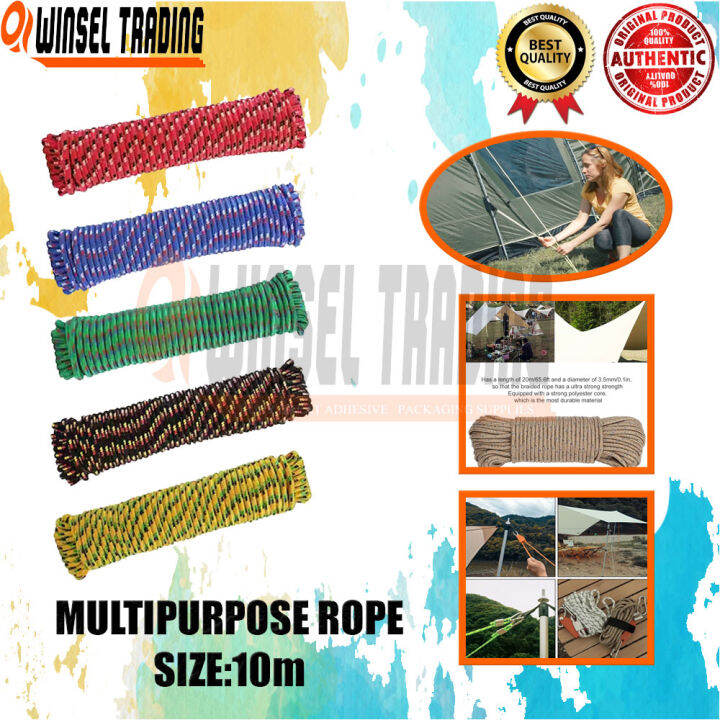 Multi Purpose Rope 10meters Assorted Color | Lazada PH