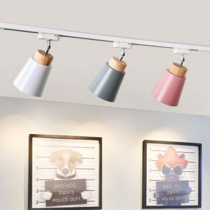 Macaron Nordic Track Light commercial led lighting living room ...