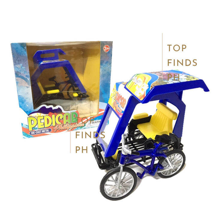 Pedicab DieCast Metal plastic philippine toy Souvenir philippines toys ...