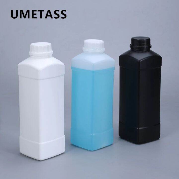 [HOT WEIOXOWOEI HOT ] 1000ML Empty Square plastic bottle with lid Food ...