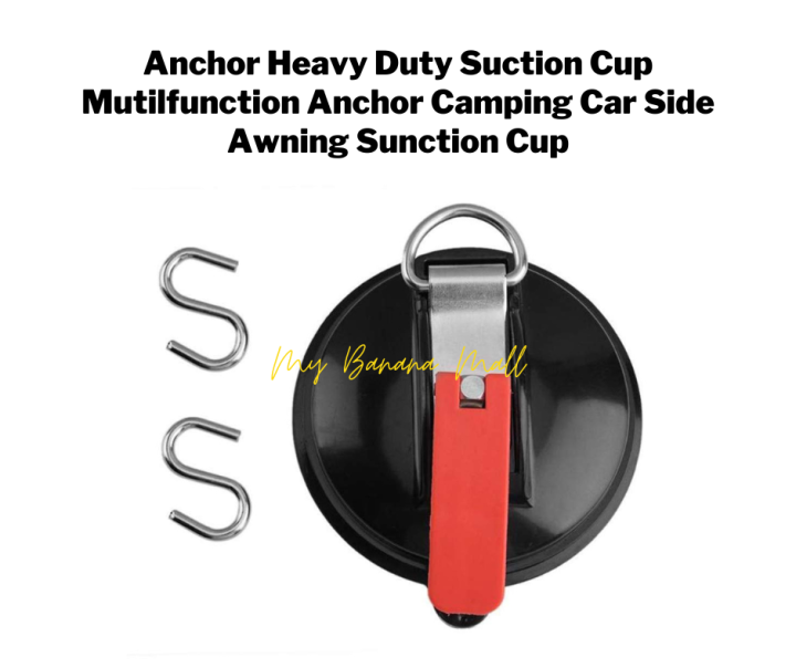 Heavy Duty Suction Cup Multifunction Anchor Camping Car Side Awning ...