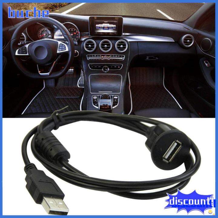 BUCHE Portable Universal Dashboard Dual Socket Car Accessories USB ...